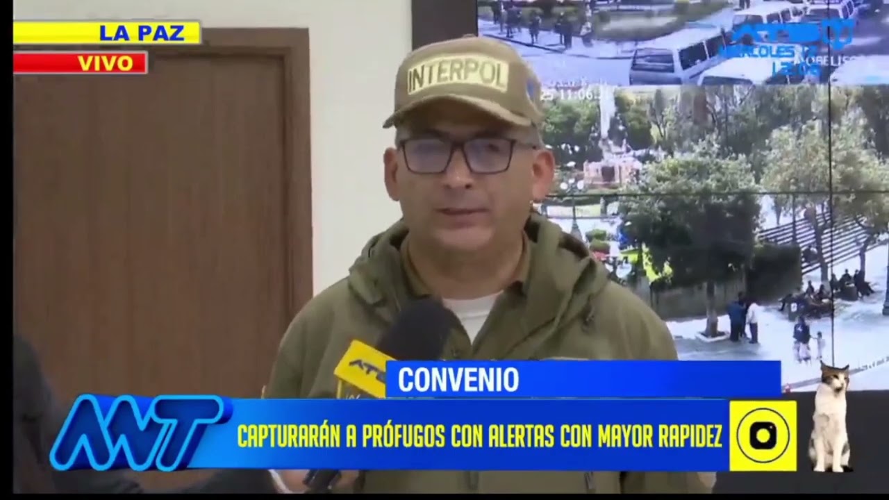 Se firma convenio entre INTERPOL y BOL-110 para agilizar la captura de ...