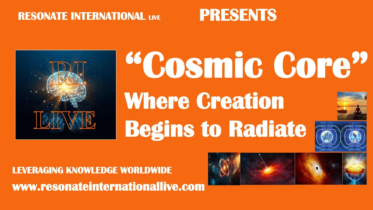 “Cosmic Core: Where Creation Begins to Radiate”