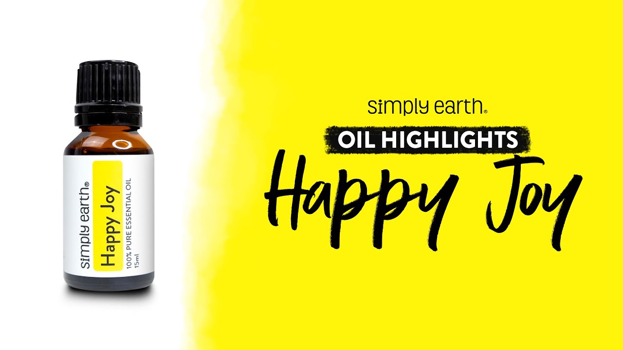Happy Joy Blend with Essential Oils to Boost Mood