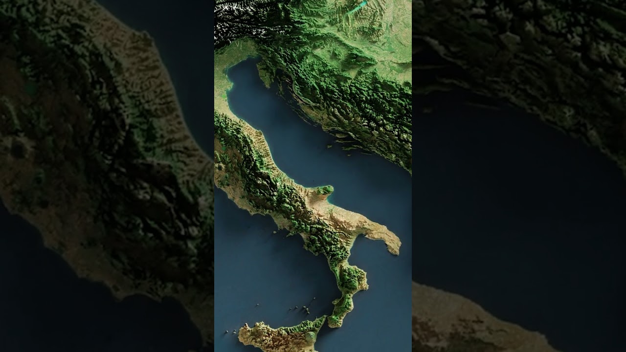 Satellite Map of Europe