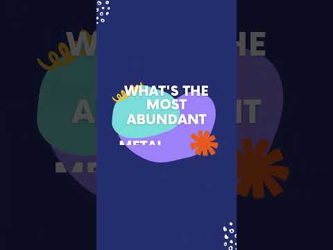 What's the most abundant metal in the Earth's crust?