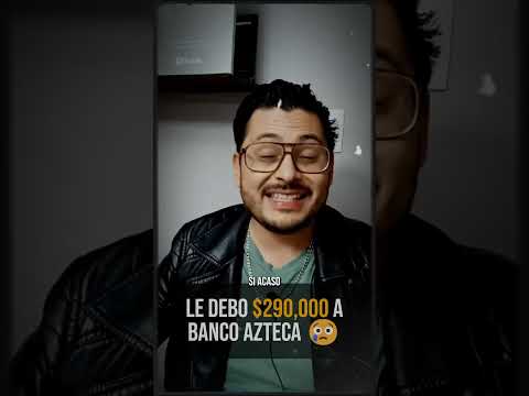 Le debo $290,000 a BANCO AZTECA por la TARJETA ORO, ¿me van a DEMANDAR y EMBARGAR?