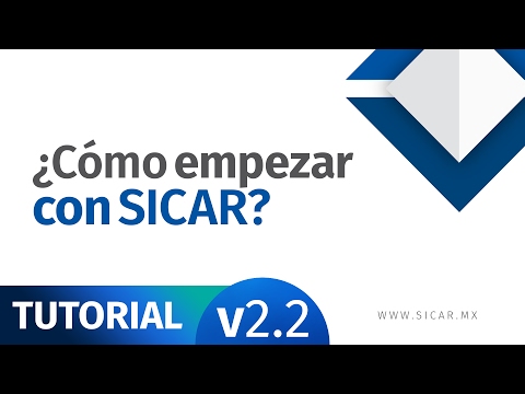 ¿Cómo empezar a utilizar SICAR? | Cursos En Línea | SICAR