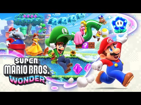 Super Mario Bros Wonder!! World 1: 100% FULL PLAYTHROUGH!! [FULL MOVIE]