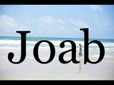 How To Pronounce Joab๐๐๐๐๐๐Pronunciation Of Joab