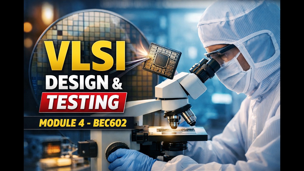 Module 4 VLSI Design & Testing – Easy Explanation | BEC602