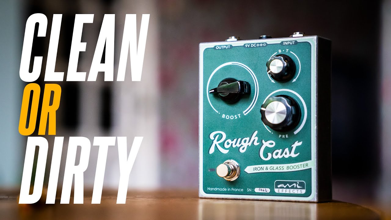 AMI Effects Rough Cast | clean boost polyvalent