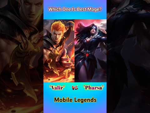 Pharsa vs Valir | Mobile Legends Counter Hero | Mlbb Heroes #mlbb #shorts #mage