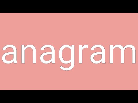 Anagram Definition & Meaning