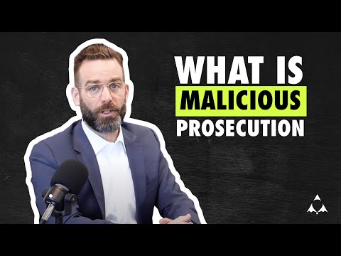What Qualifies as Malicious Prosecution?