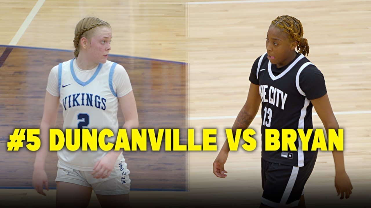 RD 1 PLAYOFFS!! #5 Duncanville vs Bryan HS 2025