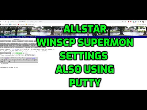 ALLSTAR -WinSCP settings -using Putty