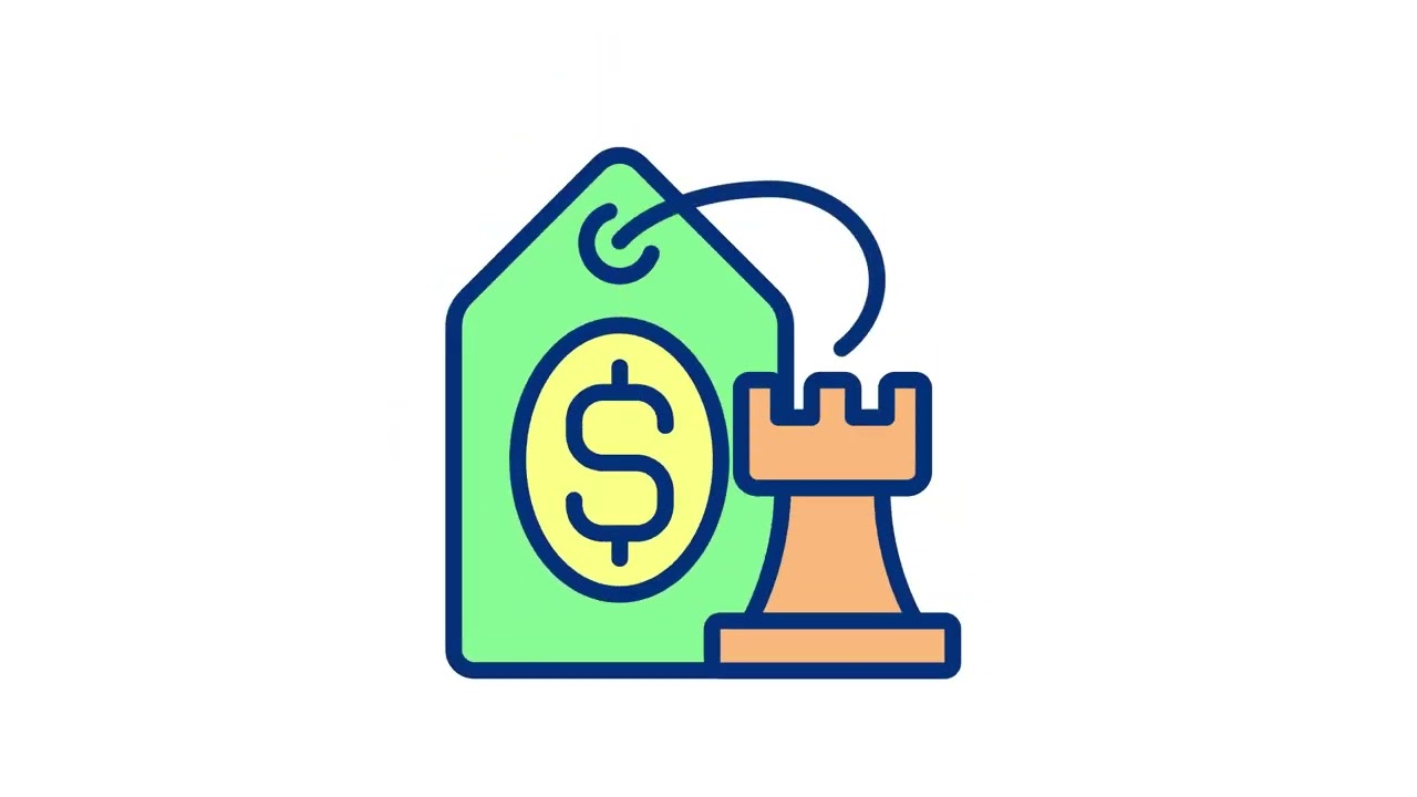 Animated pricing RGB color icon