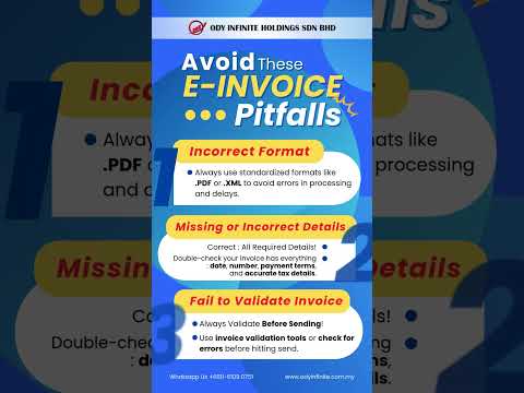Avoid These E-invoice Pitfalls!