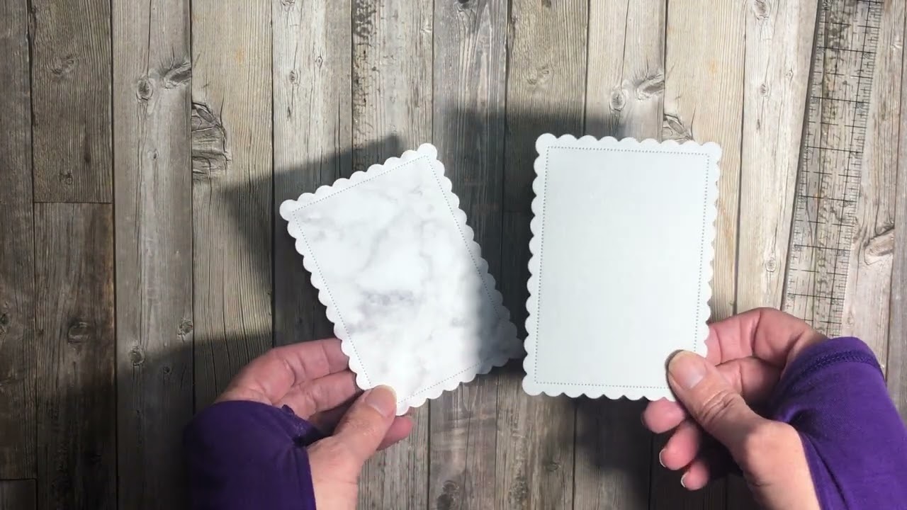 Hack for creating perfect layers inside the scalloped rectangles in the Scalloped Contours Dies