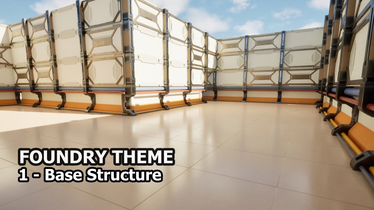 Foundry Theme Part 1: Base Structure - Dungeon Architect (UE5 Tutorial)