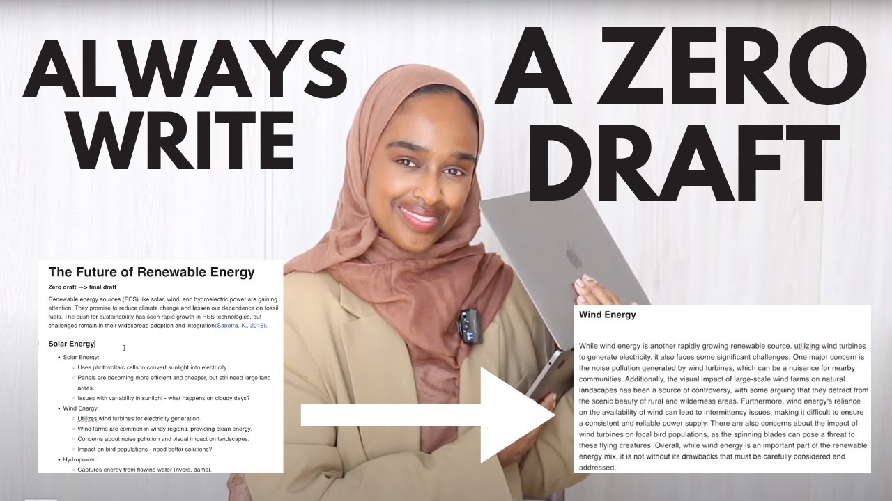 Mastering the Zero Draft: How AI Can Transform Your Writing Process | Galaxy.ai