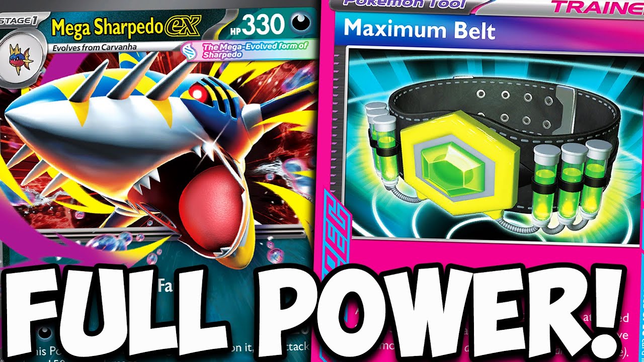 I Built A Super Strong & Consistent Mega Sharpedo ex Deck!