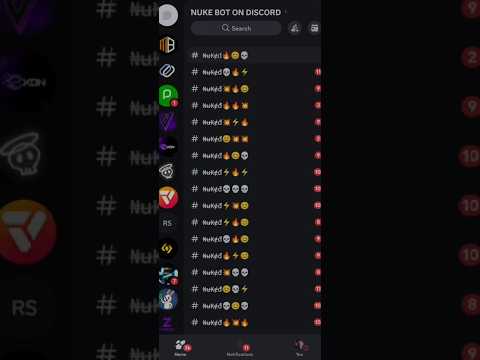 The Best Nuker For Discord in 2025 (100% free) #discord #bot