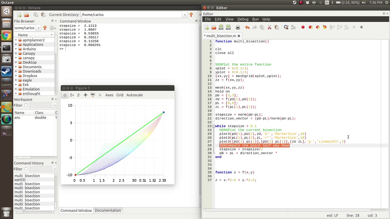 Multidimensional Bisection Method - MATLAB Help