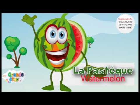 Fruits Pronunciation in French | French for kids | Nursery Preschool |