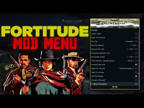 *UPDATE* Fortitude Mod Menu Showcase: Enhancing Your RDR2 Gameplay