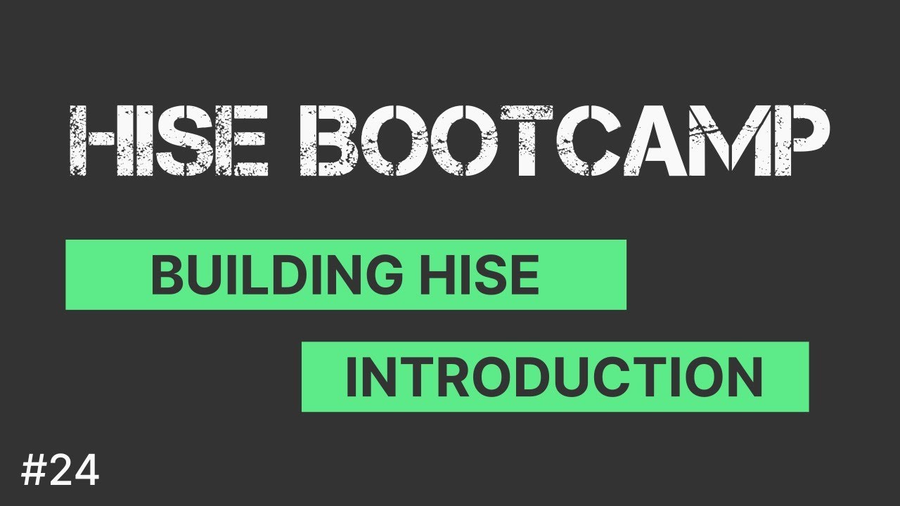 Introduction | Compiling HISE | HISE Bootcamp Full Course