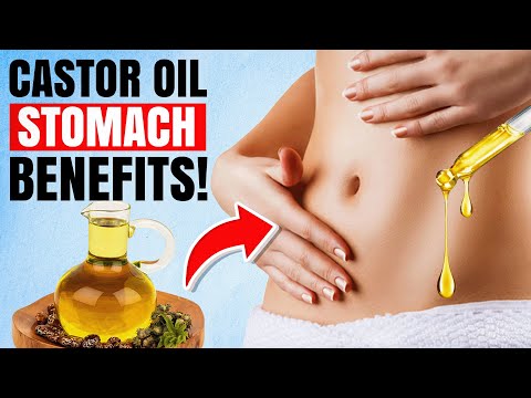5 Surprising Benefits of RUBBING Castor Oil On Stomach (#3 Will Surprise You!)