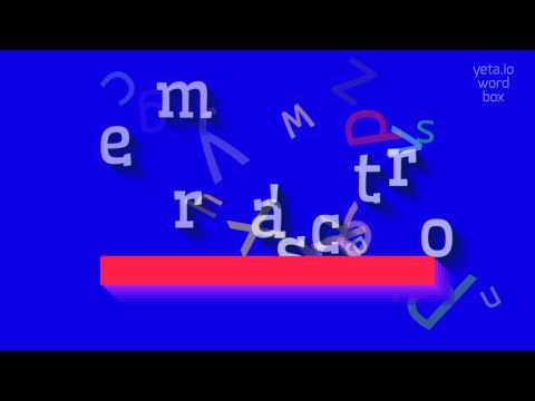 How to say "mercator's"! (High Quality Voices)
