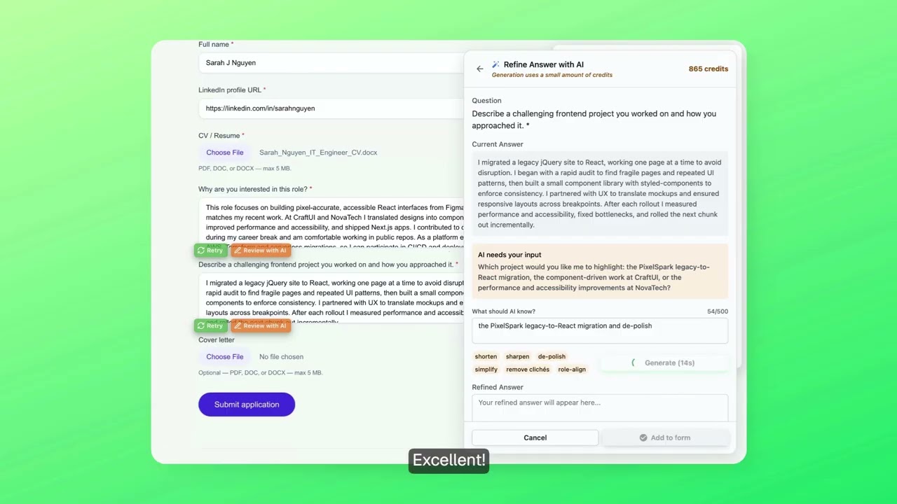 How to Autofill Job Application Forms with AI