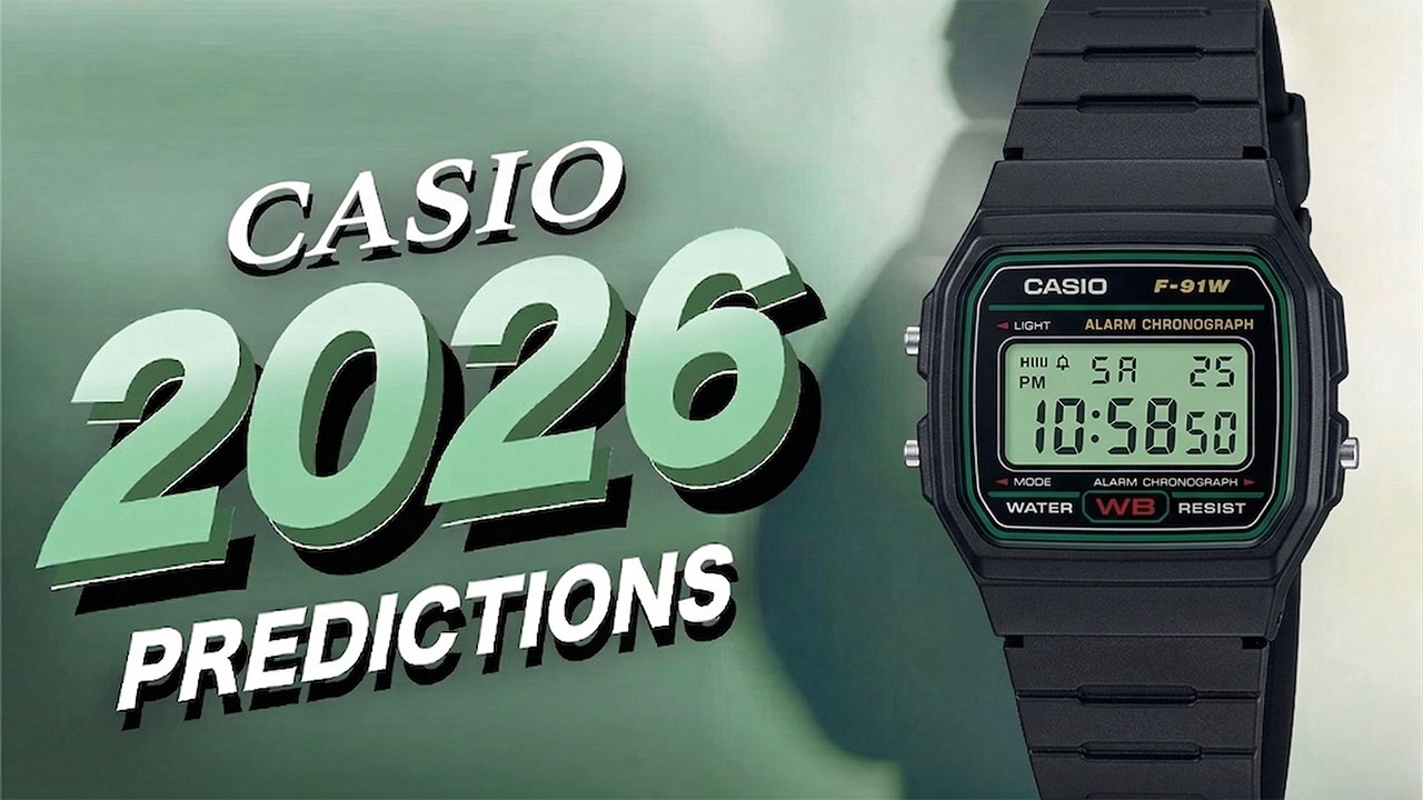 Casio Release Predictions 2026: What Can We Expect? (F91W & G-Shock)