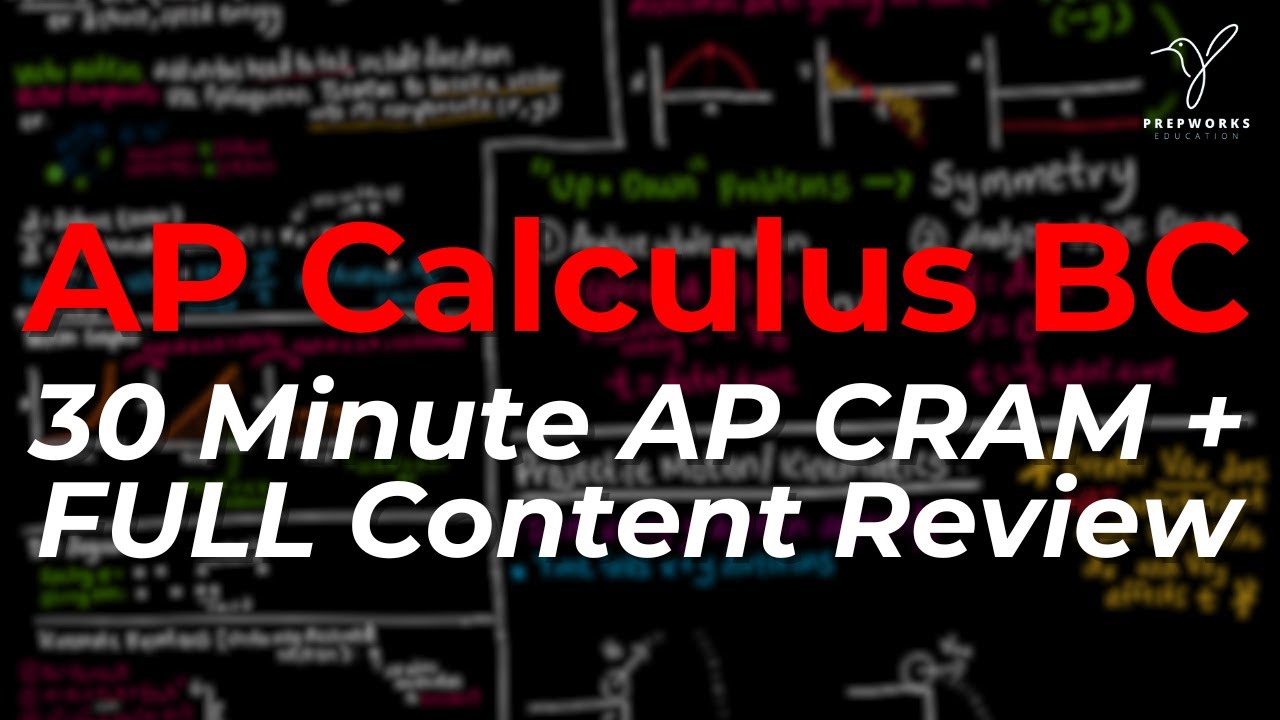 2025 AP Calc BC Exam Review (EVERYTHING YOU NEED TO KNOW!!)