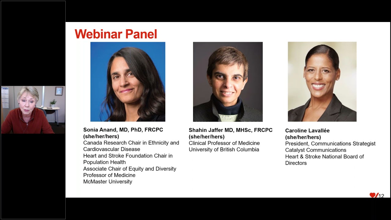 Women's Heart & Brain Health Research Webinar Series - Session IV Intersectionality in Action