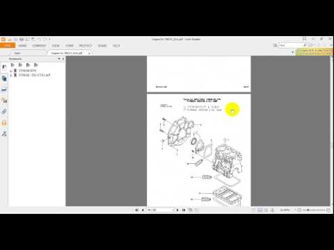 TAKEUCHI EXCAVATOR TB016 Parts Manual 1