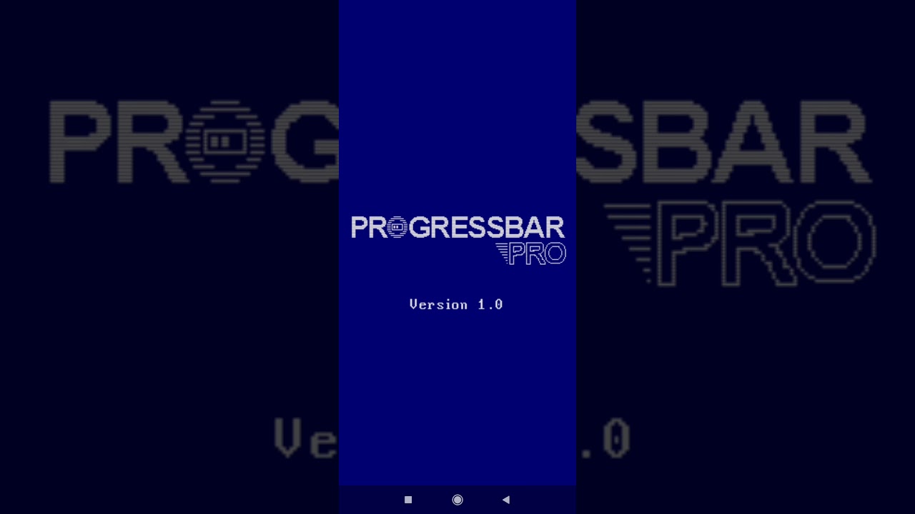 Progressbar 1 startup metallic