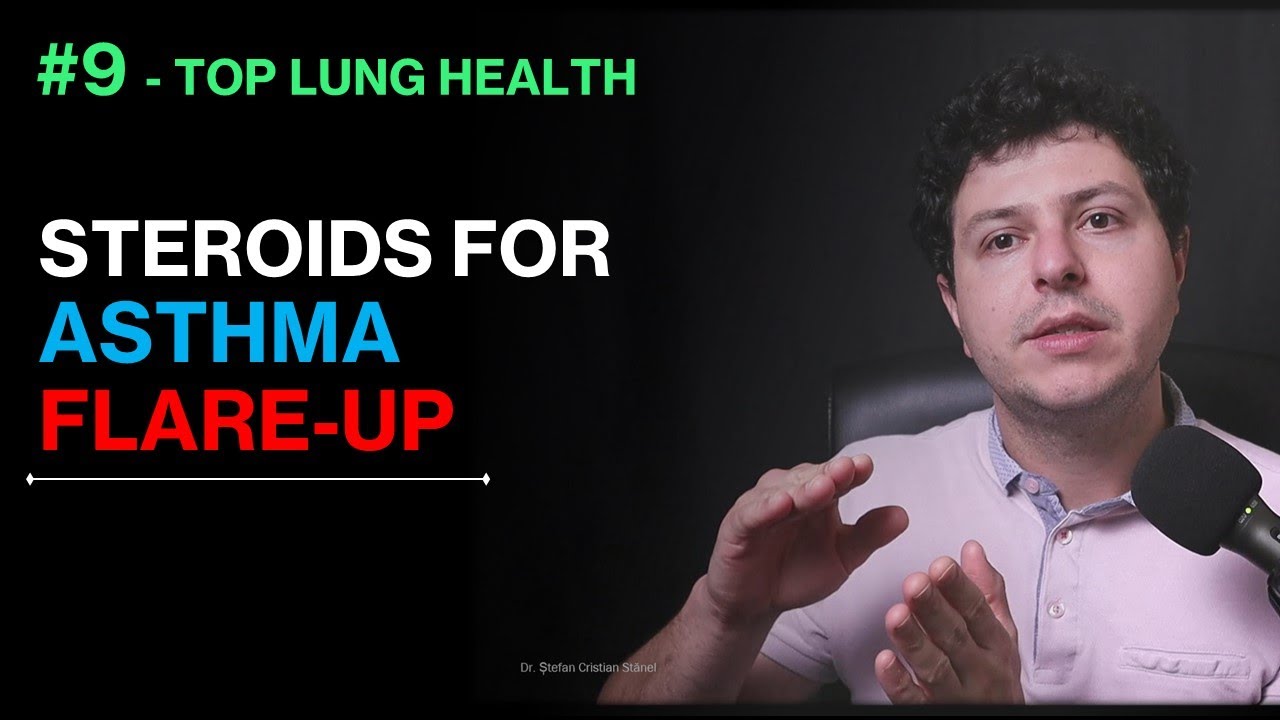 Corticosteroids for asthma flare-ups