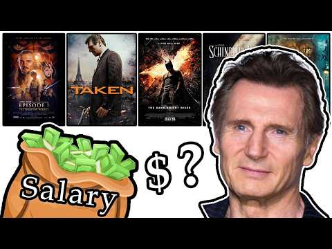 ๐ฐ Liam Neeson's Paycheck Revealed for Every Movie He Ever Made | Hits & Flops