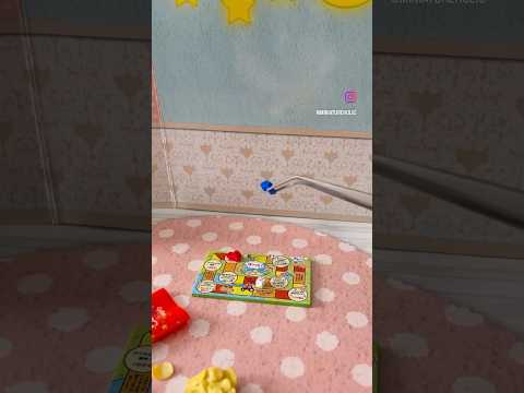 Rement Toys 🧸 #rement #miniature #dollhouse #diy #boardgames #shorts #minivlog #fun #game