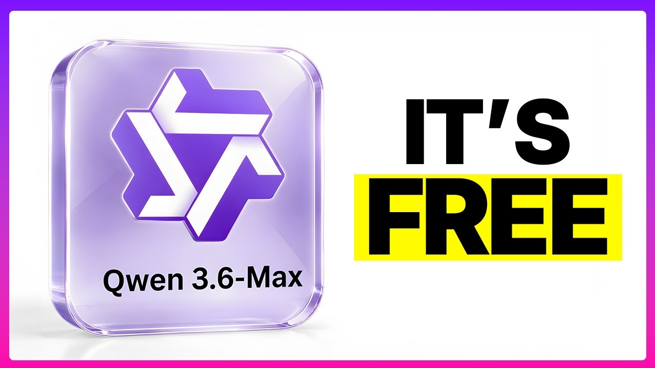 NEW Qwen 3.6 Max is INSANE (FREE!)