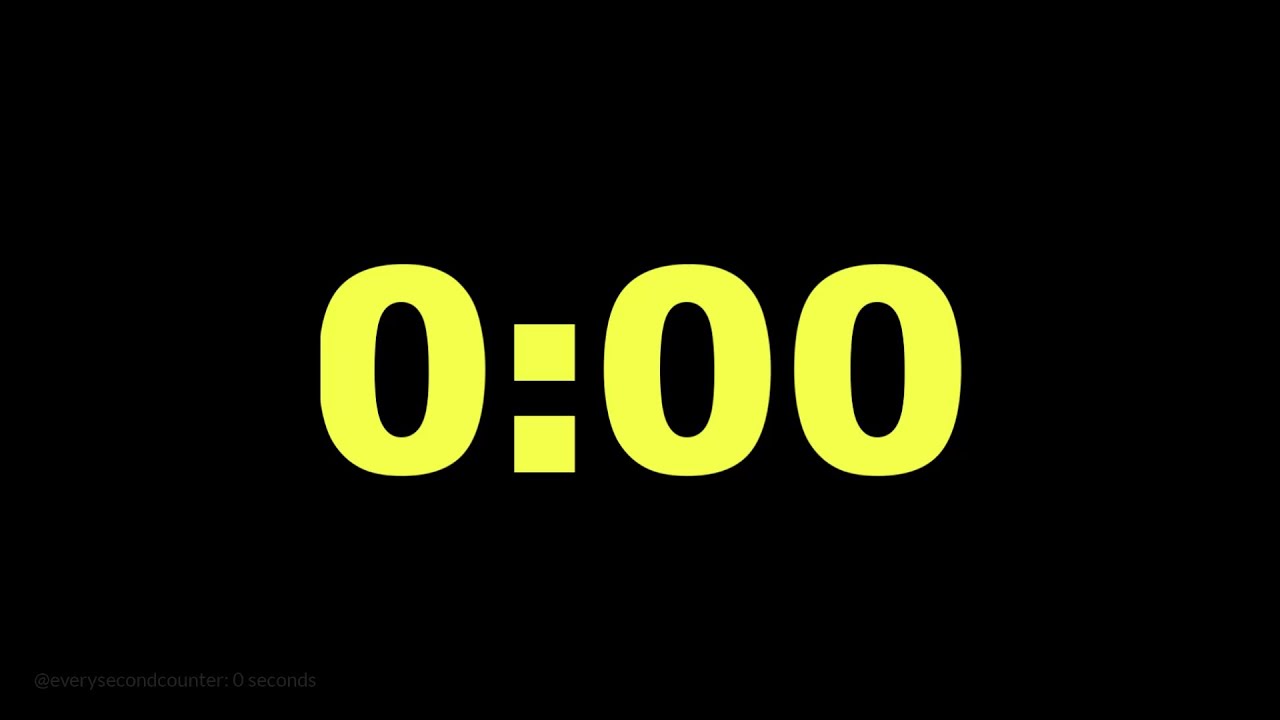 0 seconds [0] clock timer countdown || Alarm Focus