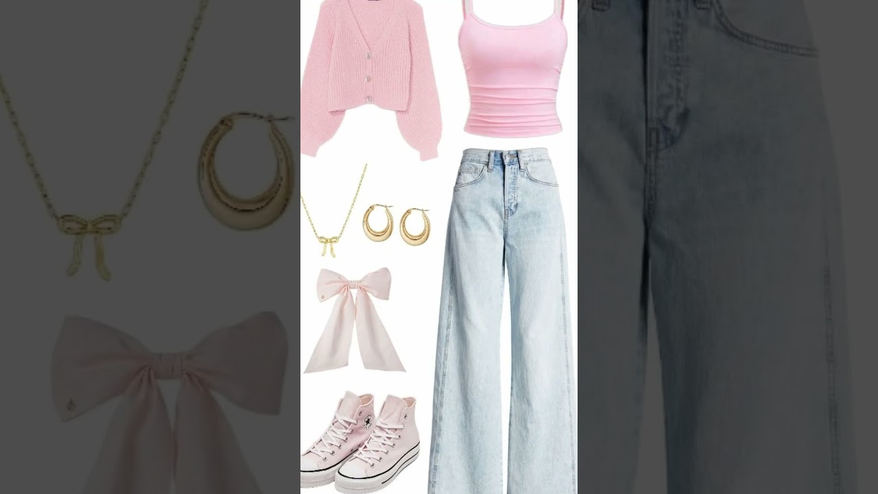 cute pink outfits