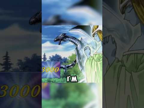 YUGI USES THE BLUE-EYES WHITE DRAGON TO WIN #yugioh #anime #yugiohduelmonsters #yugiohcommunity
