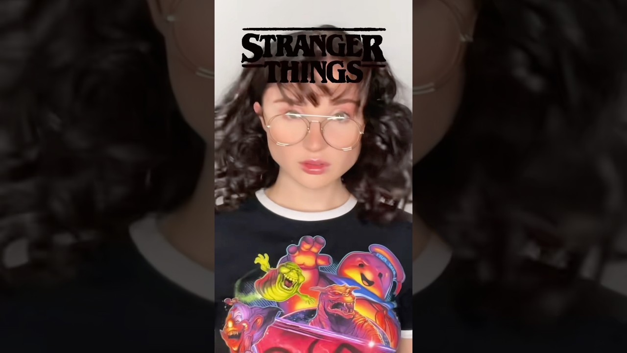 TURNING MYSELF INTO NANCY WHEELER #strangerthings #strangerthings5