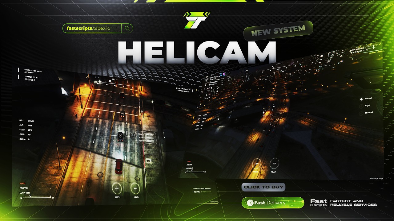 FiveM - Helicopter Camera | Fast Scripts