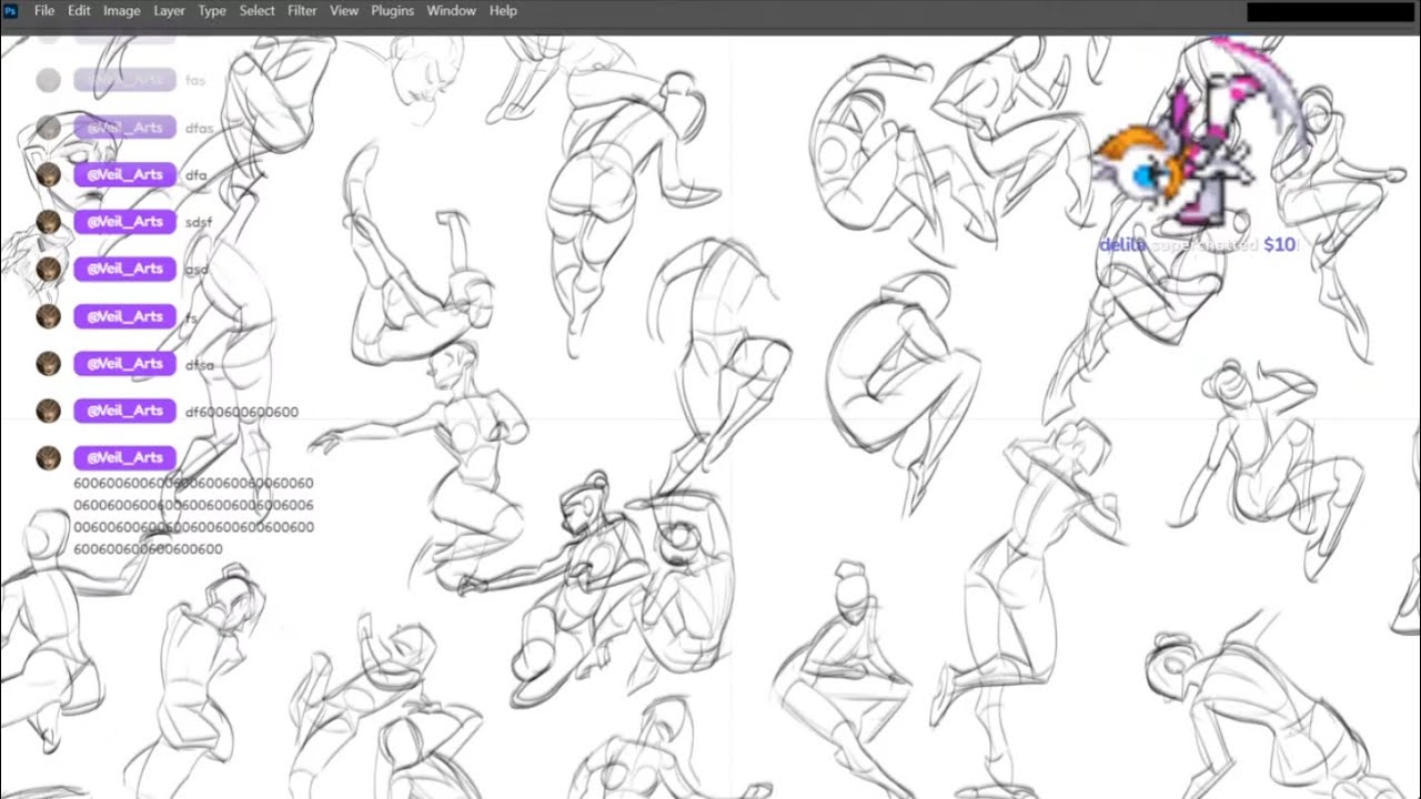 gestures + poses and art and coffee and studying and talking