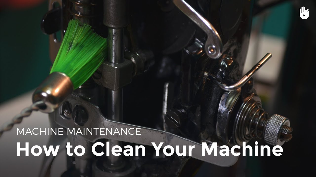 Cleaning the machine - Sewing Machine Operator | Sikana