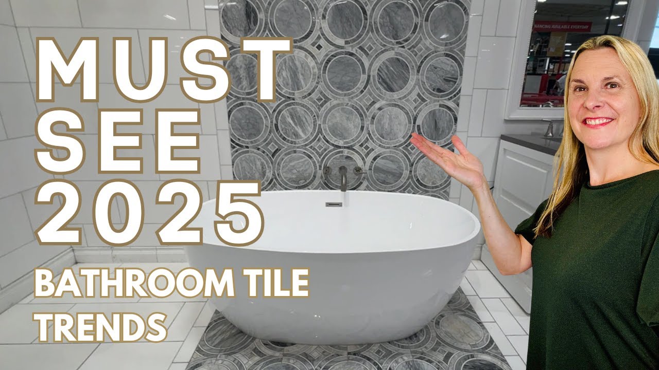 Modern Bathroom Tile Trends You Need to See Now | 2025 Tile Design Ideas