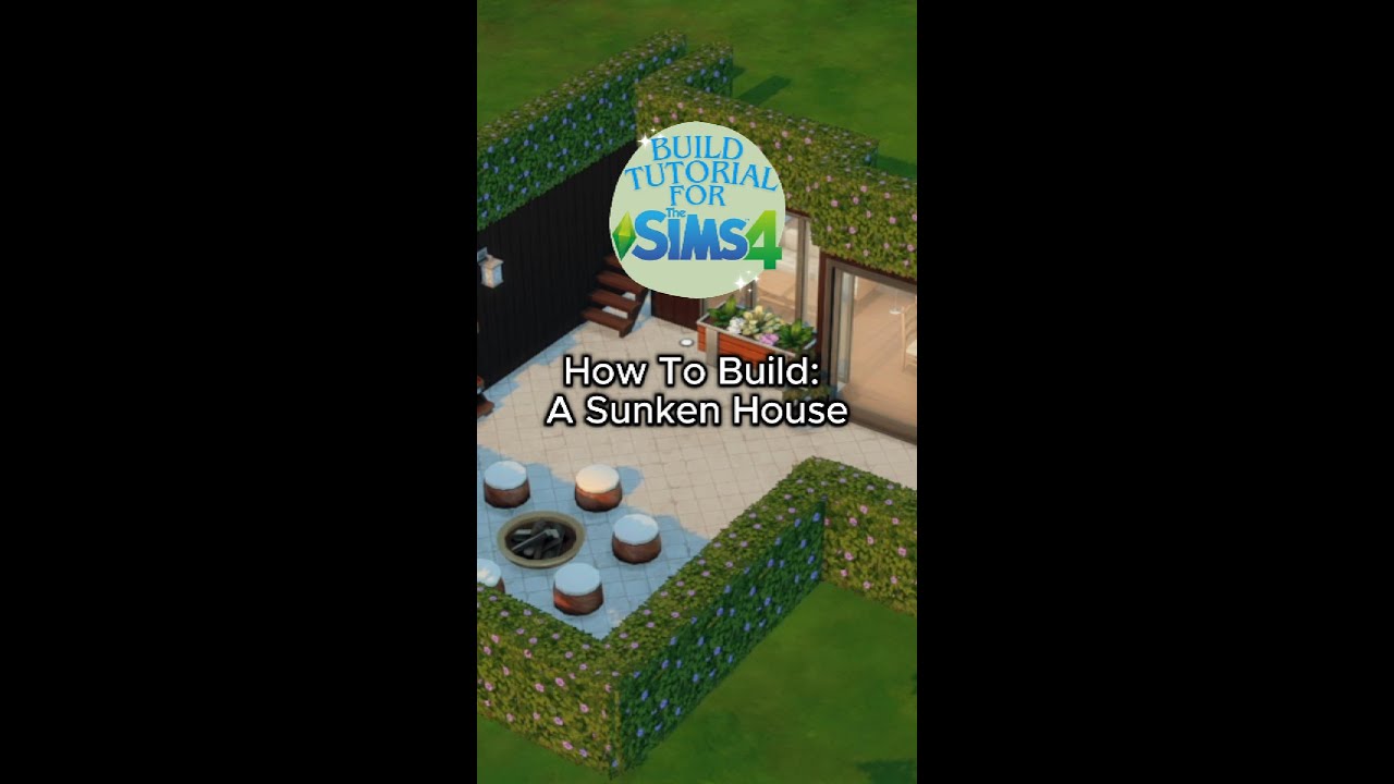 How To Build A Sunken Home In The Sims 4 🏠⬇️