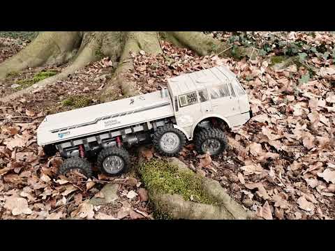 🚚 Tatra 813 style 1:13 8x8 off road RC - CHASSIS ONLY -・ 3D File for ・Cults