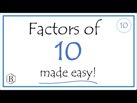 Factors and Prime Factors of 10